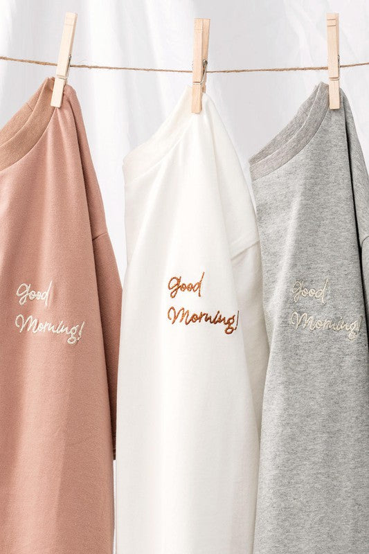 Good Morning Set - MAUVE – Brooke and Arrow