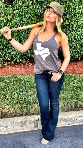 Rep Texas Tank - Grey – Brooke and Arrow